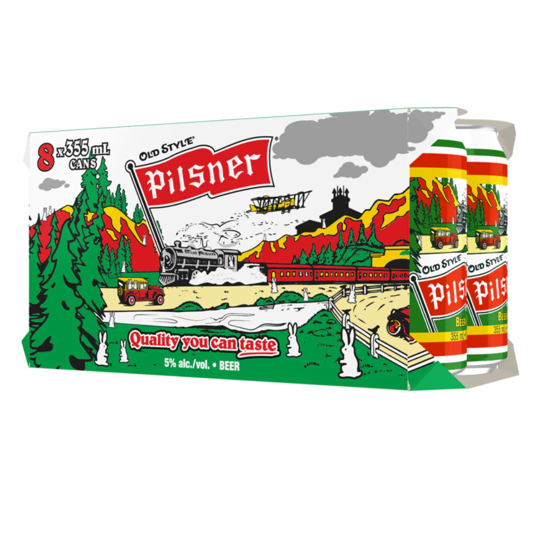 PILSNER OLD STYLE 8 CAN – LiquorWarehouse