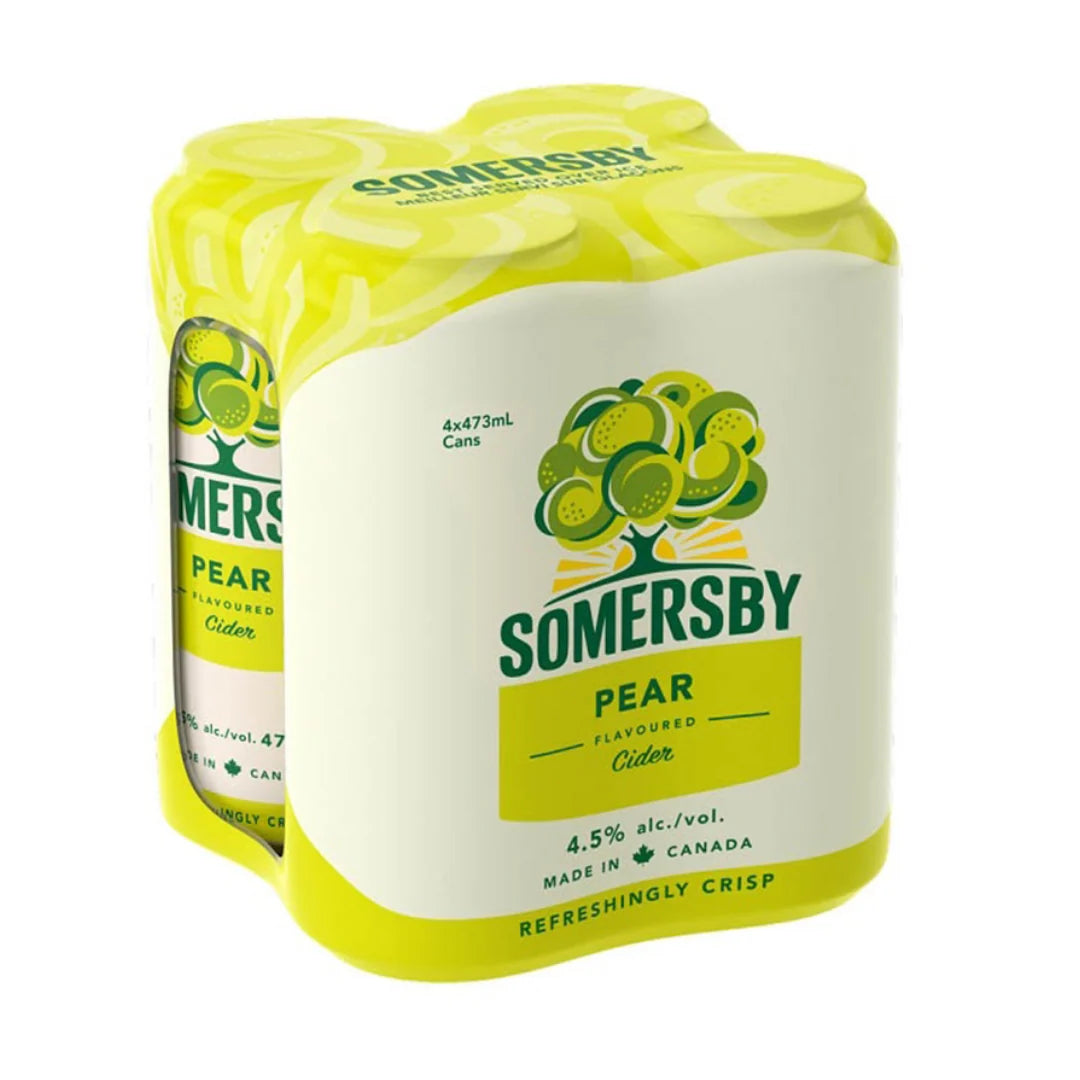 SOMERSBY PEAR CIDER TALL 4P – LiquorWarehouse